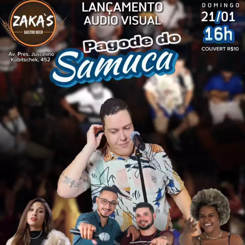 Lançamento: Projeto Audiovisual "Pagode do Samuca" | Zine Cultural