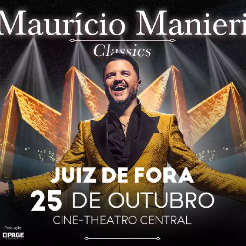 Maurício Manieri em Juiz de Fora @ Cine-Theatro Central | Zine Cultural