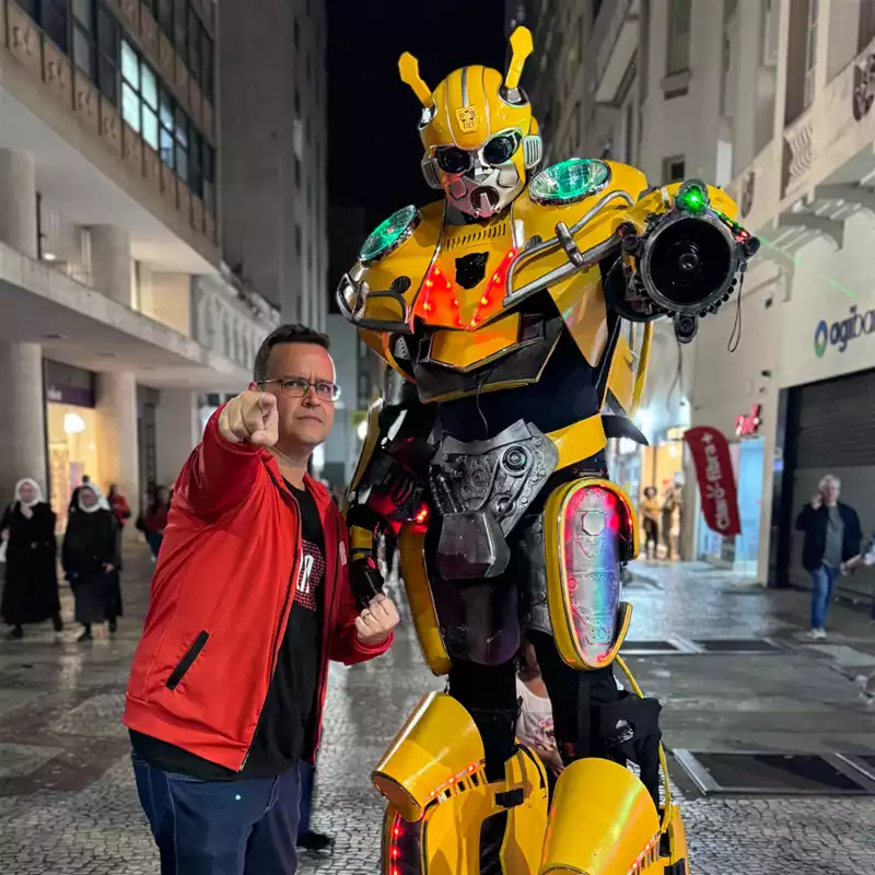 Robo de Led: uma nova experiência para sua festa