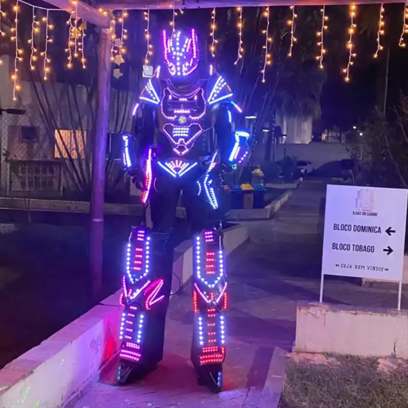 Robo de Led: uma nova experiência para sua festa