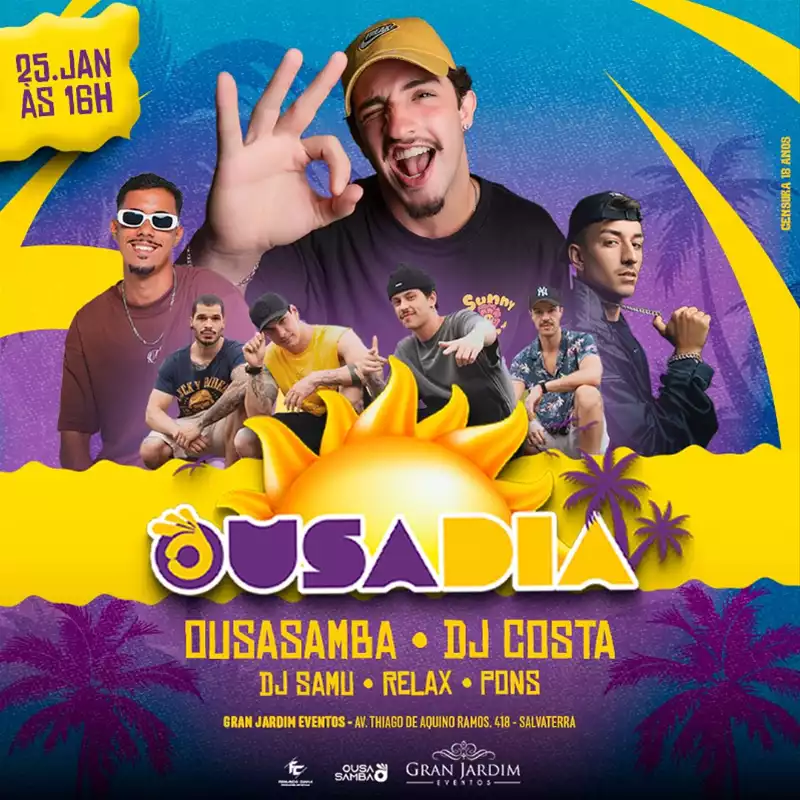 Ousadia em Juiz de Fora @ Gran Jardim Eventos